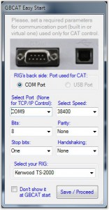 GBCAT – Computer Aided Transceiver v1.2 – QRZ.com.hr